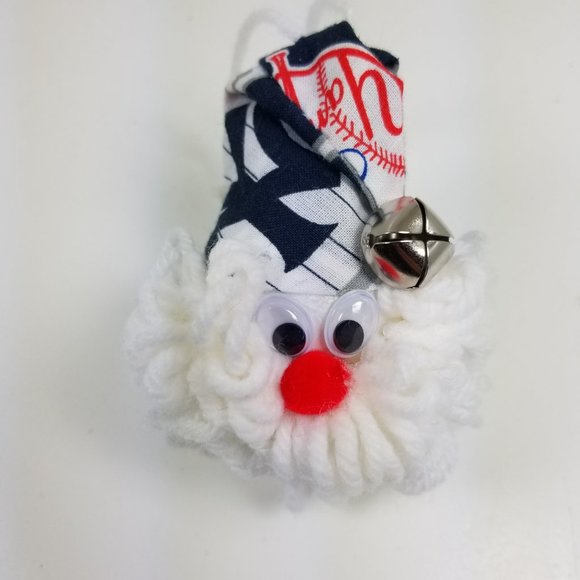 sues' creations | Holiday | New York Yankees Santa Claus Hand Knitted ...